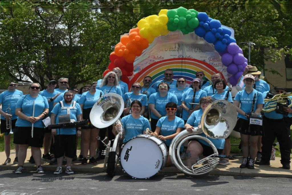 Cleveland Pride Band marches forward with all the right notes